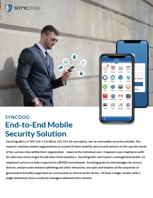 Collateral Downloads - SyncDog Mobile Security